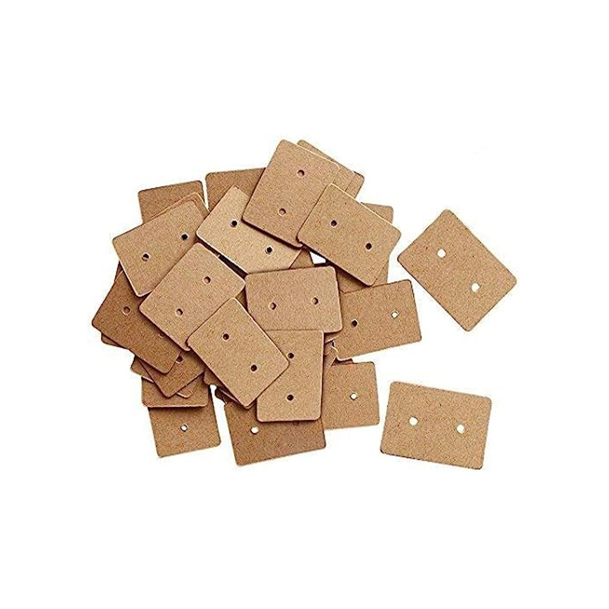 Kraft Paper Earring Display Cards – LP Internal Supplies