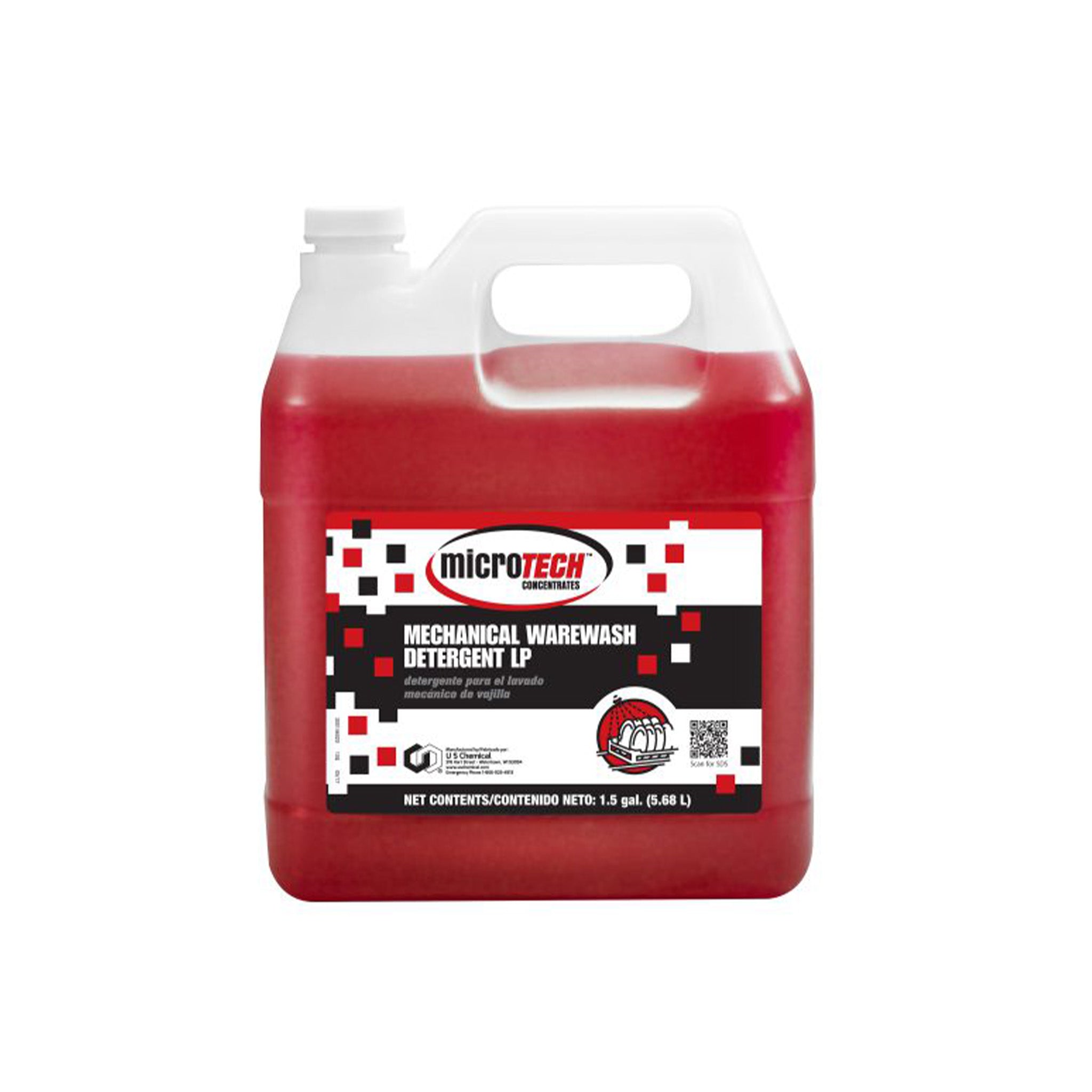 Brady Mechanical Warewash Detergent - 1.5 Gallon (192 oz) – LP Internal ...